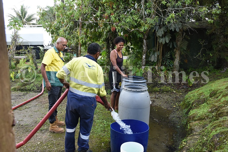 Water level 'critical' - The Fiji Times