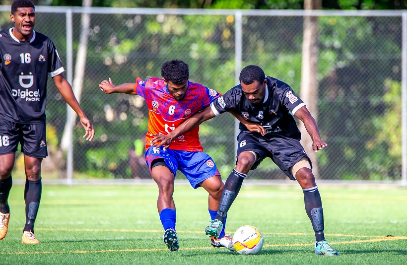 Nine-man Ba holds Navua to a 2-all draw
