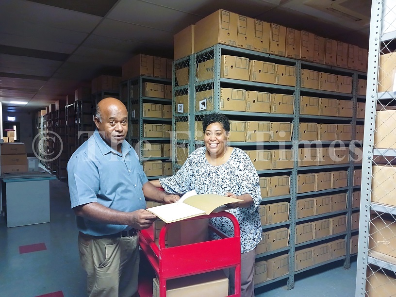 Keeper of official files and records