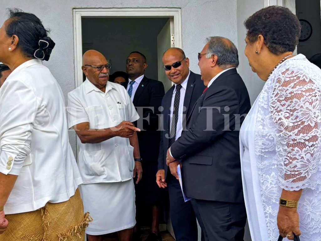 Rabuka meets UN boss - The Fiji Times