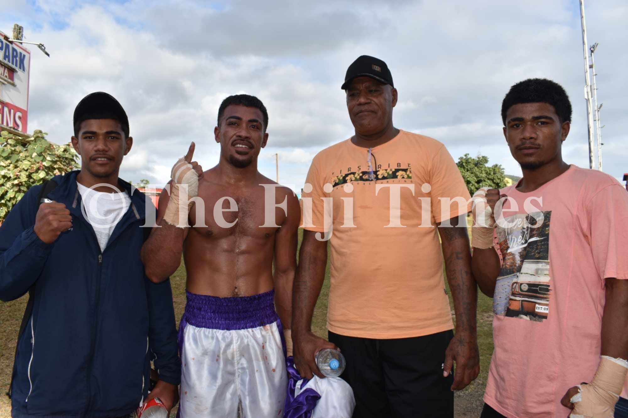 Tyre rolls boxer to first professional win - The Fiji Times