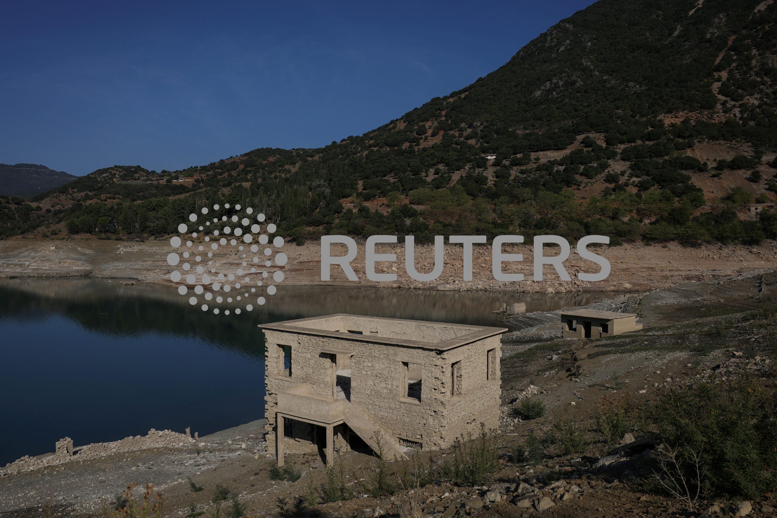 Sunken village emerges in Greece as drought dries up lake - The Fiji Times