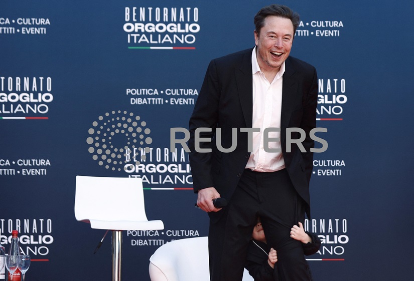 Elon Musk says he is not having affair with Italy's Meloni after mutual ...