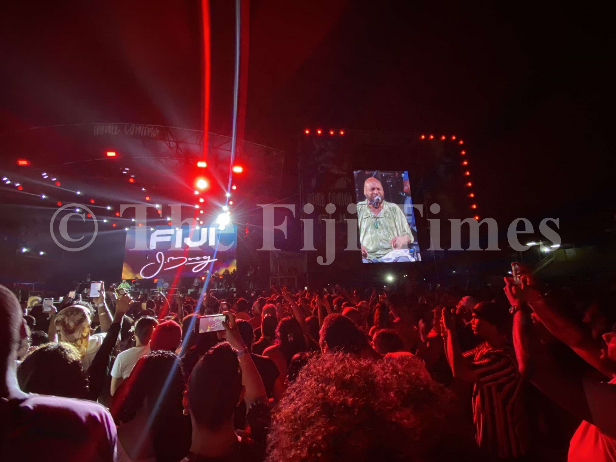 Huge turnout at music event - The Fiji Times