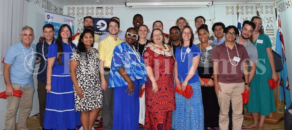 Peace Corps trainees arrive for 2-year service