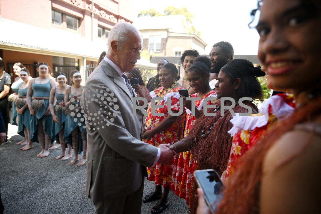 Indigenous Australian embraces King Charles at civil rights birthplace ...