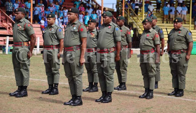 400-plus military personnel for Fiji Day in the North - The Fiji Times
