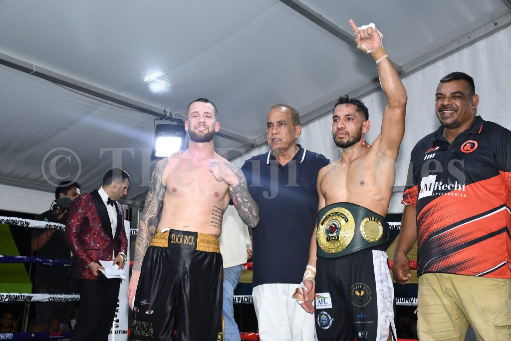 Hill retains IBO belt - The Fiji Times