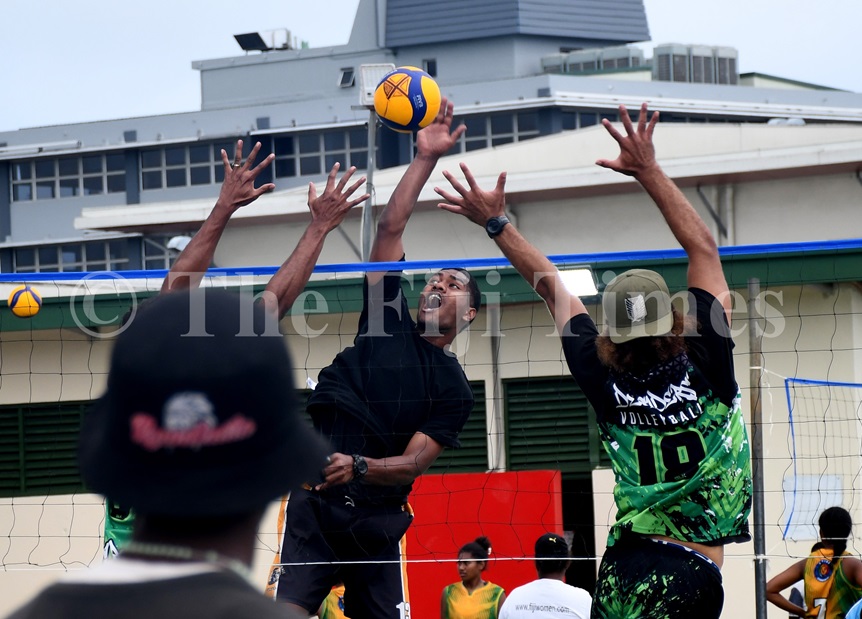 40 teams at volleyball tourney on Fiji Day