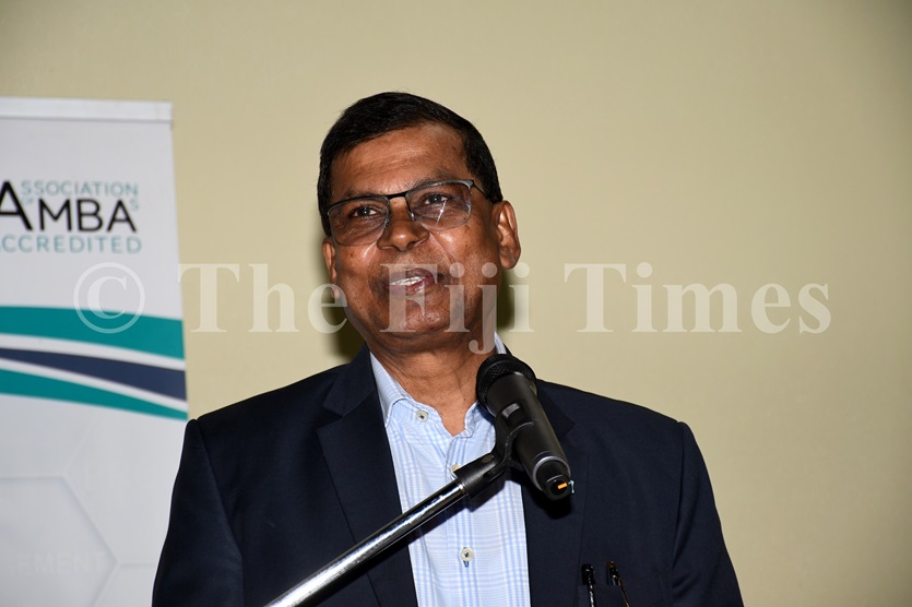 Prasad attends forum - The Fiji Times