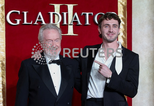 Paul Mescal steps into the Ancient Roman arena in sequel 'Gladiator II'