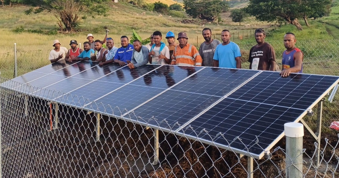 Ba village get solar energy to power water borehole - The Fiji Times