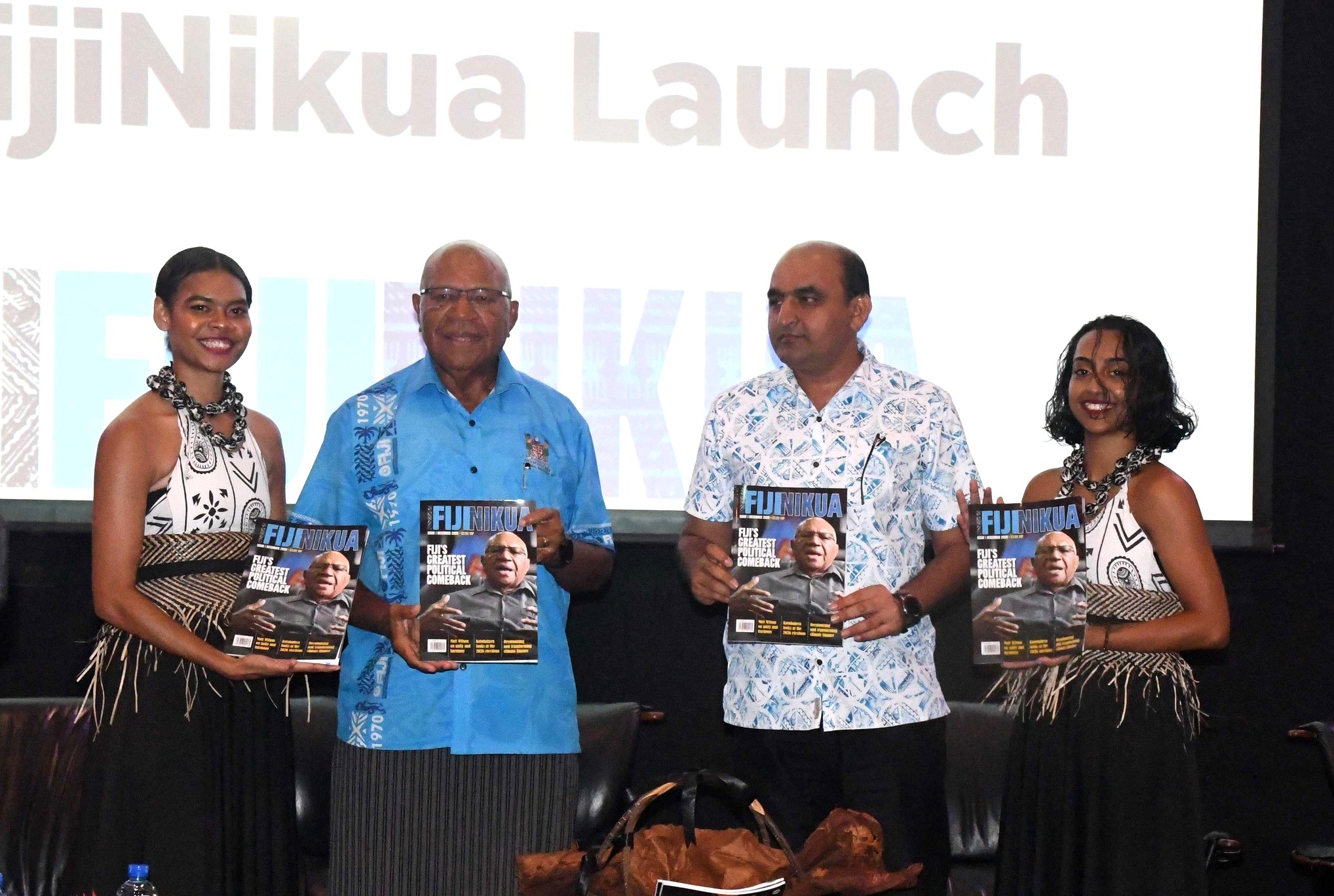 PM launches magazine - The Fiji Times