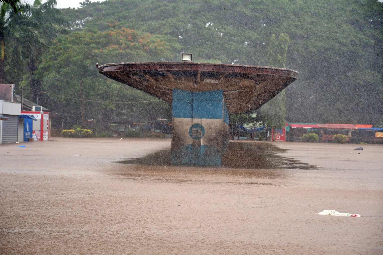 River bursts banks - The Fiji Times