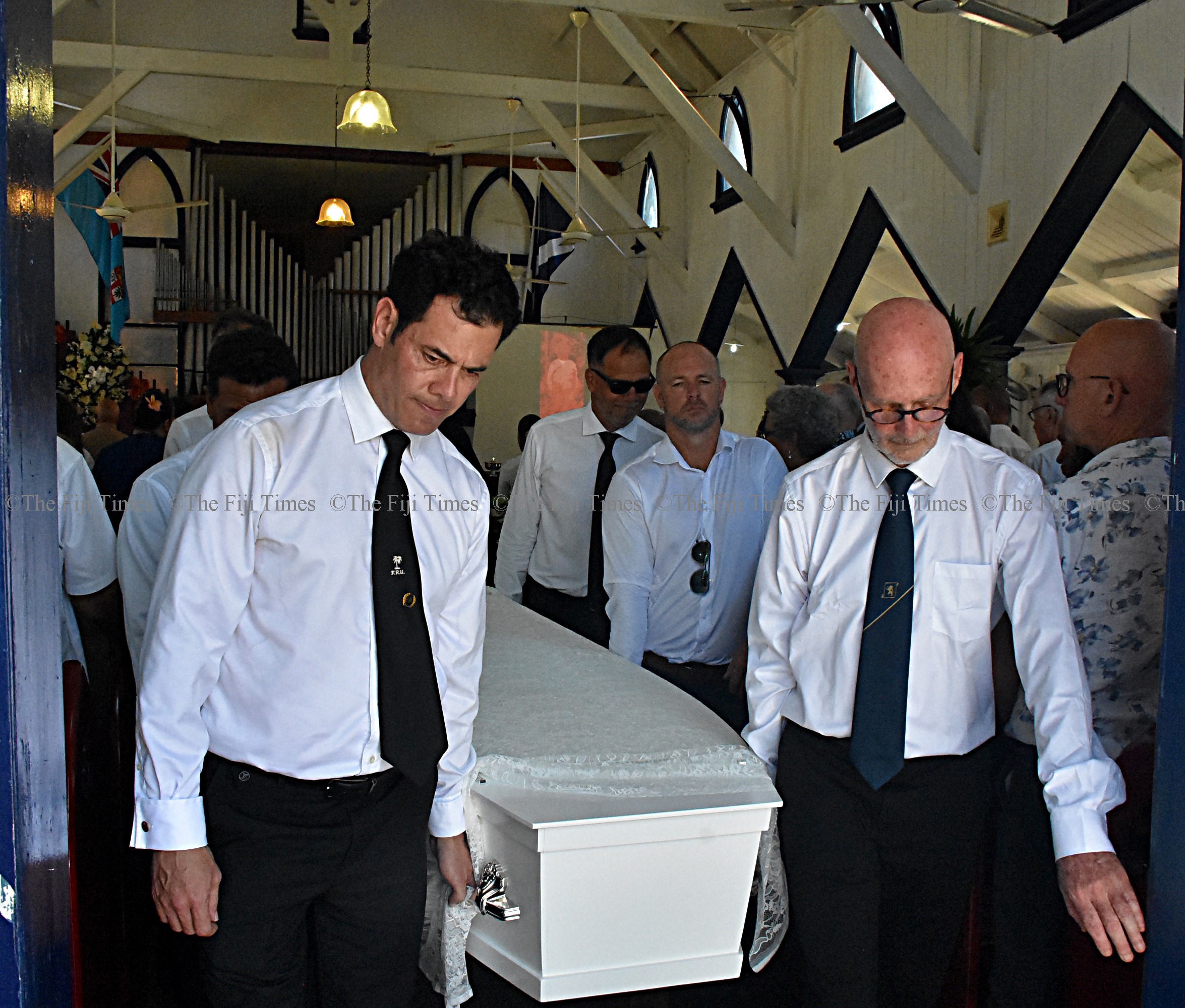 Family, friends farewell Sweetman - The Fiji Times