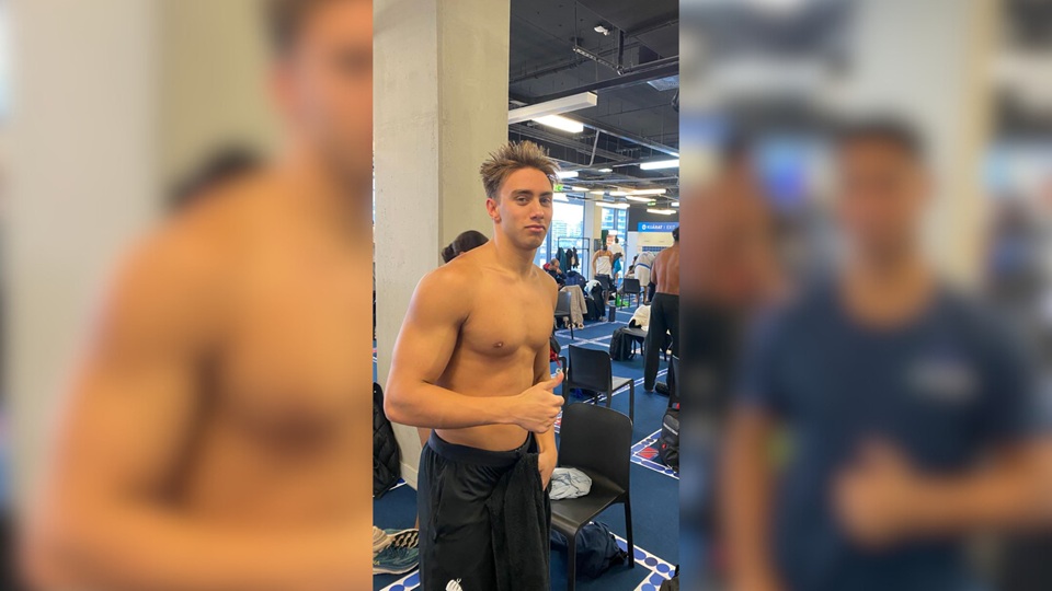 Young sets new national record