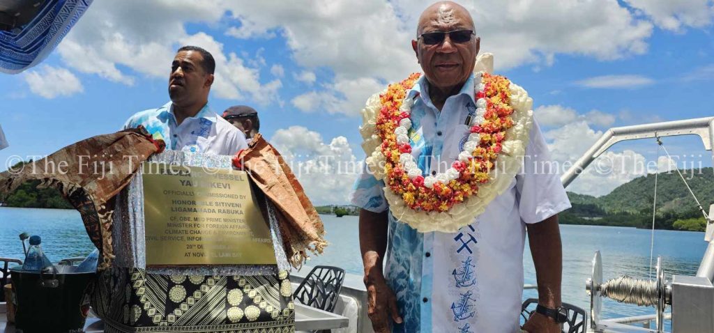 New research vessel launched - The Fiji Times
