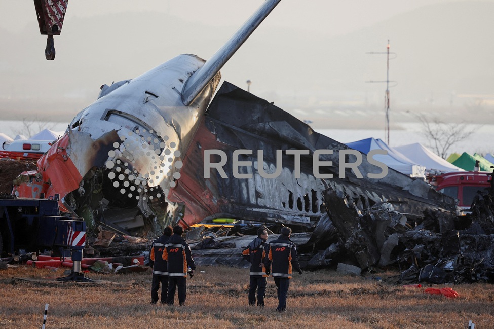 South Korea to compile transcript of voice recording from crashed plane