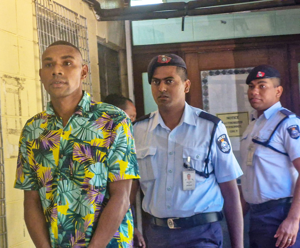 Rape accused in court