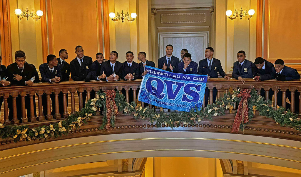 Vulinitu students tour US - The Fiji Times
