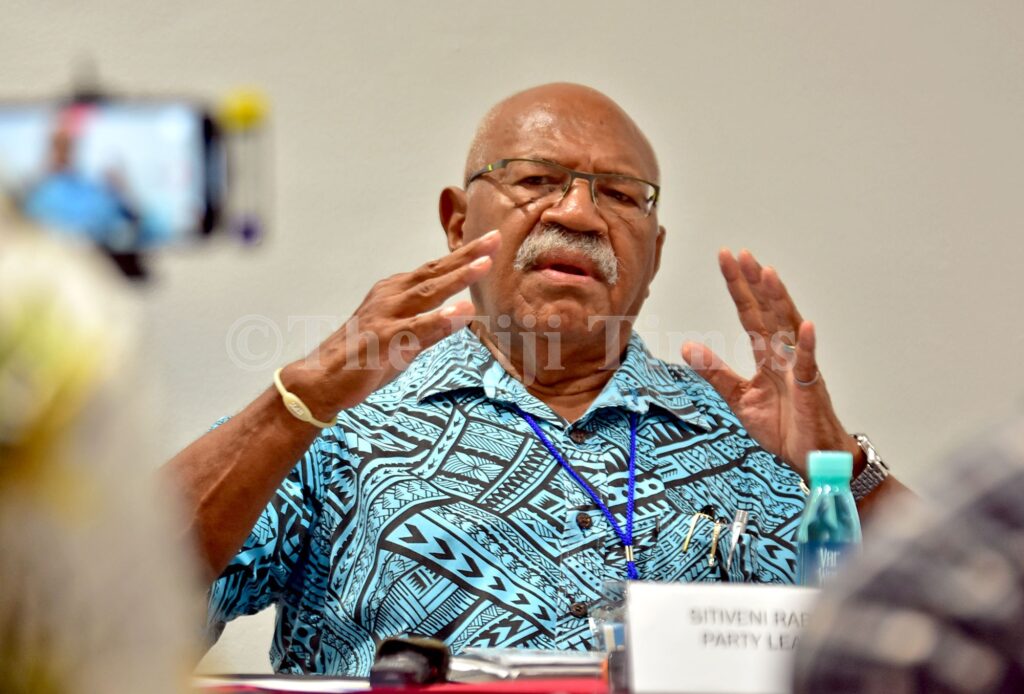 Rabuka calls for unity - The Fiji Times