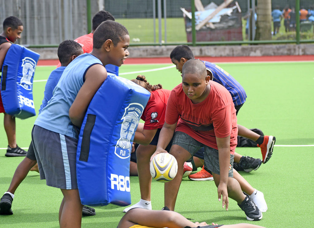 Good turn out at rugby clinic in Suva