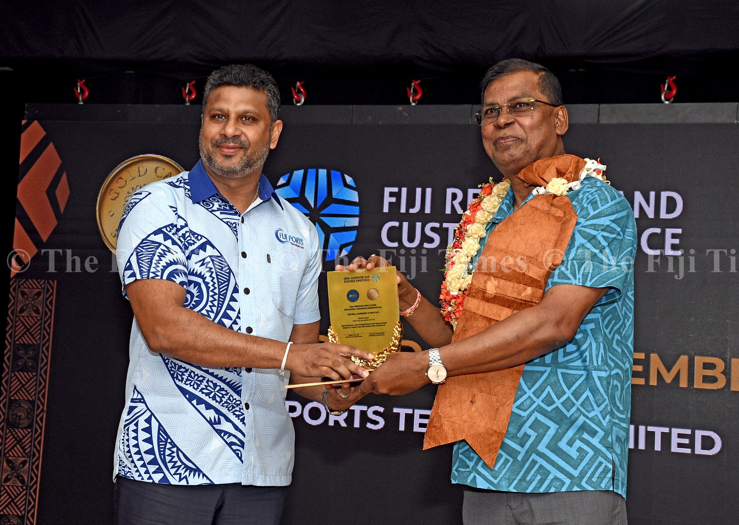 Fiji Revenue and Customs Services gold card ceremony – The Fiji Times