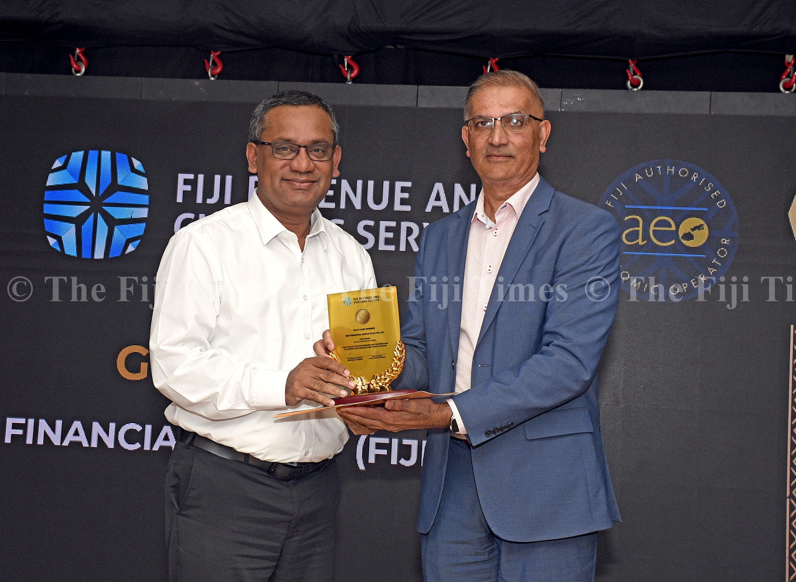 Fiji Revenue and Customs Services gold card ceremony – The Fiji Times