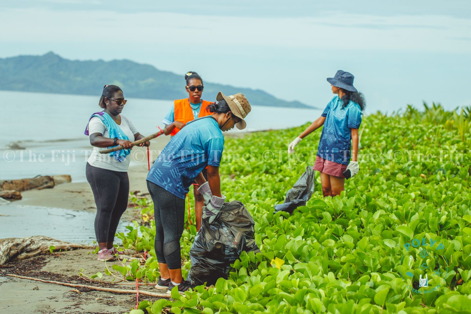 Groups clean up Navua coast - The Fiji Times