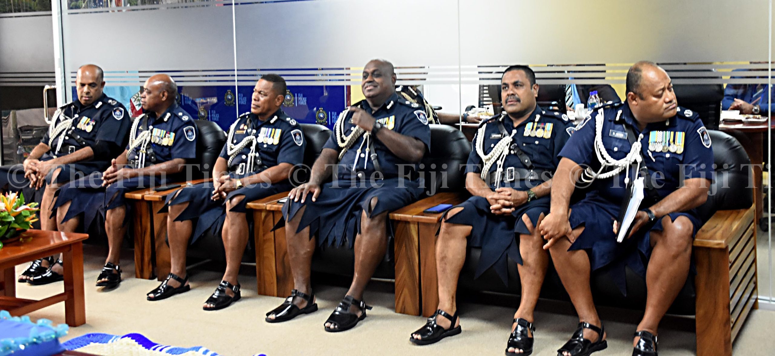 Quarter guard ceremony of welcome for Police Commissioner – The Fiji Times