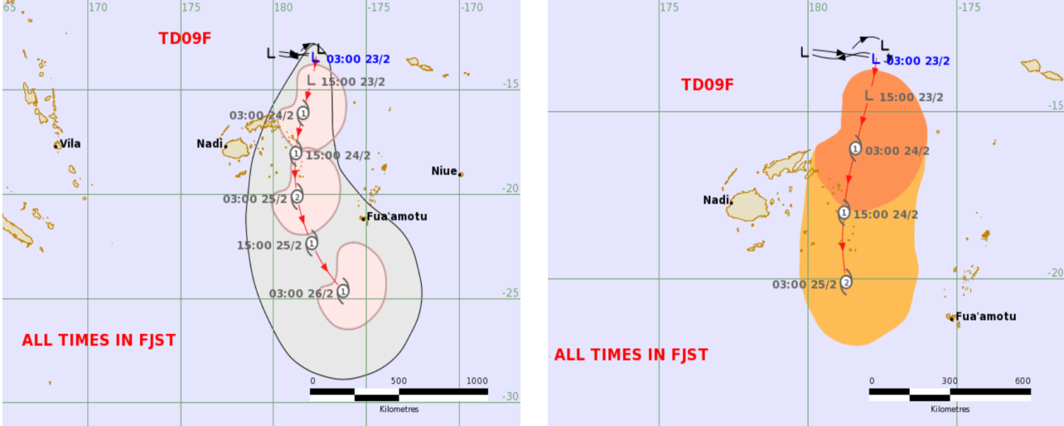 Forecast shows tropical cyclone to affect parts of Fiji tomorrow - The ...
