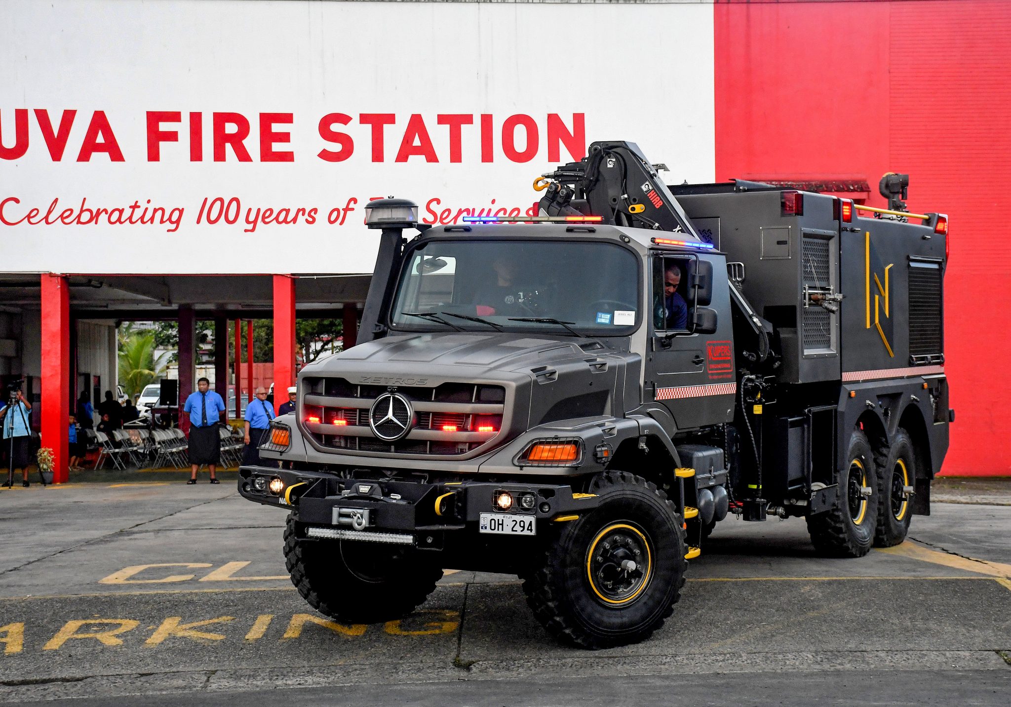 New fire truck to boost emergency response - The Fiji Times