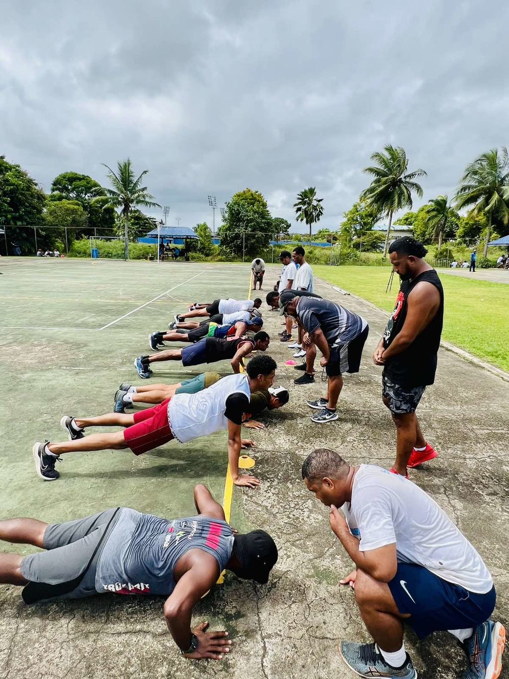 70 players attend test