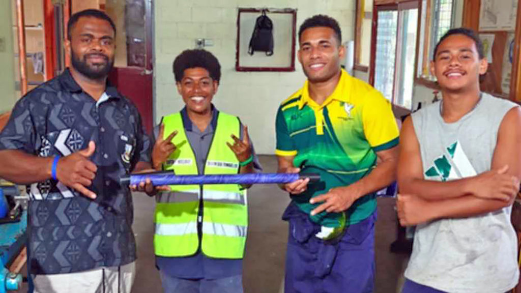 Duo turn rubbish into treasure