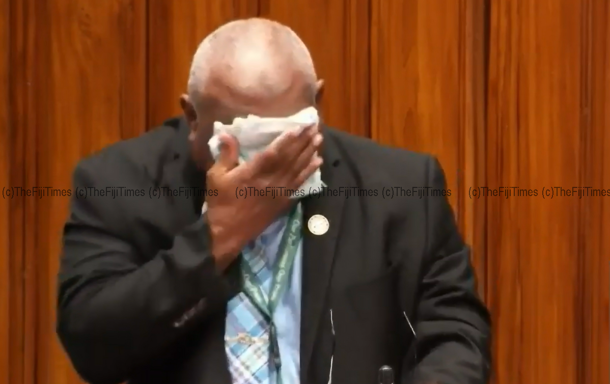 Ravu breaks down in Parliament, sheds tear as he thanks those who stood ...