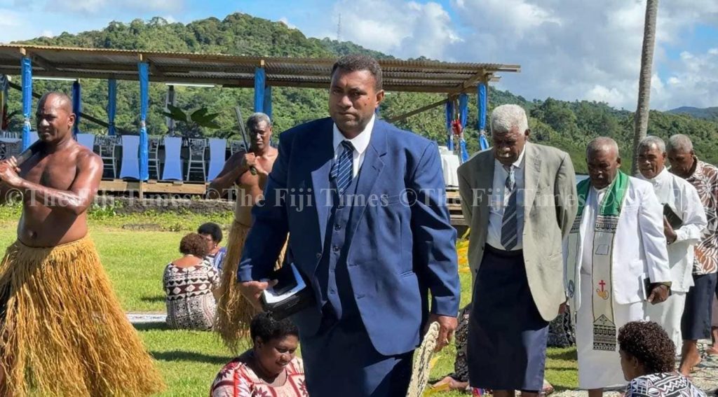 Serua installs chief - The Fiji Times