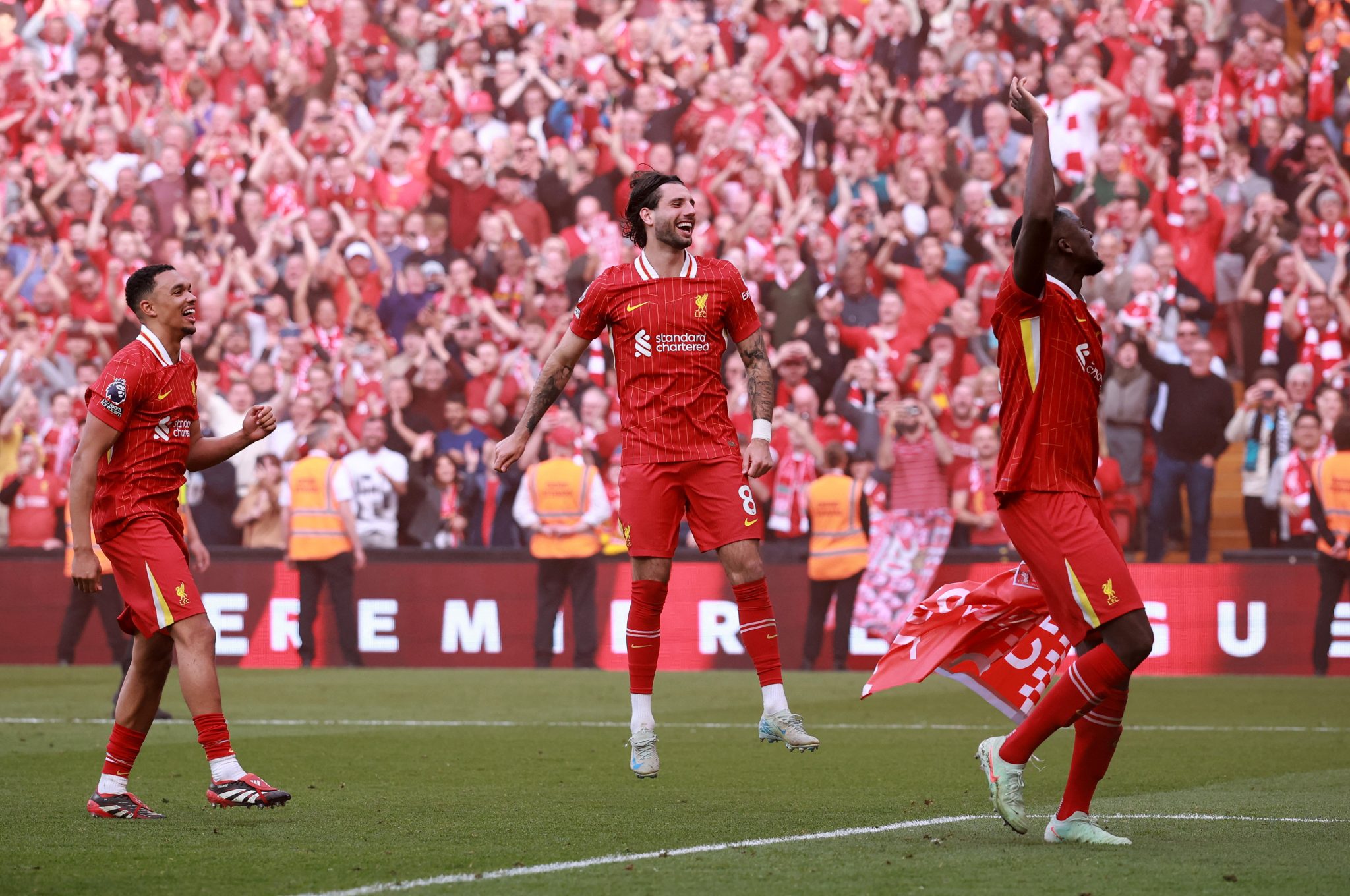 Liverpool thrash Tottenham to secure Premier League title - The Fiji Times