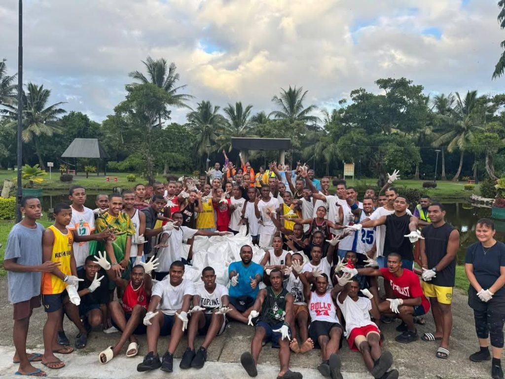 QVS athletes join clean-up campaign, a day before Coke Games - The Fiji ...