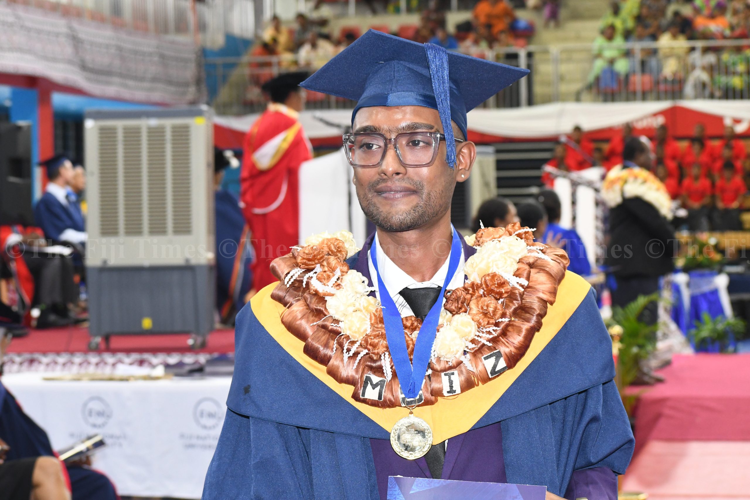 Moiza wins gold, sheds a tear for late dad - The Fiji Times