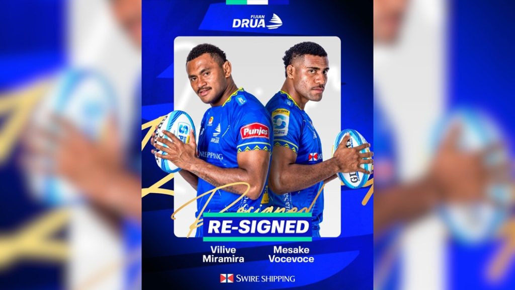 Drua duo re-sign until 2027