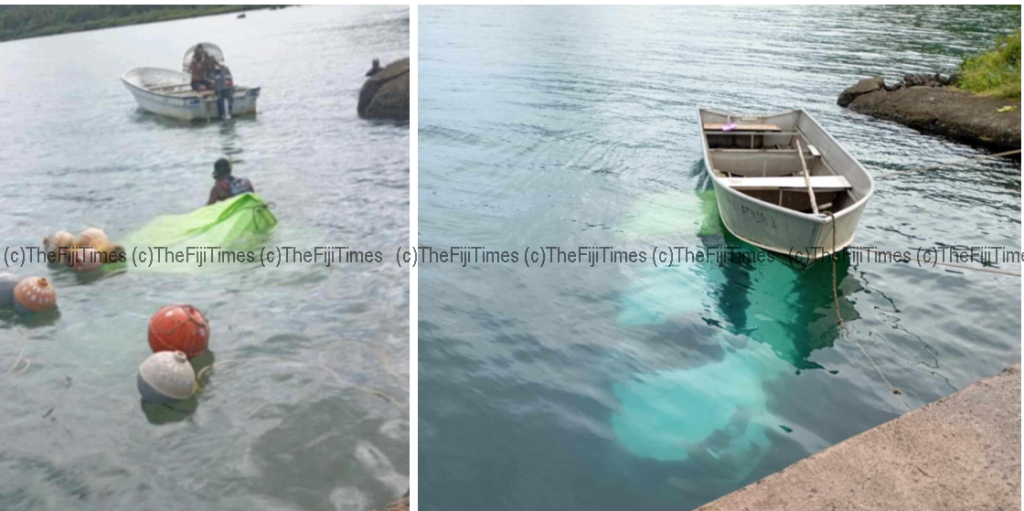 Vehicle rolls off jetty and ends up in the sea - The Fiji Times