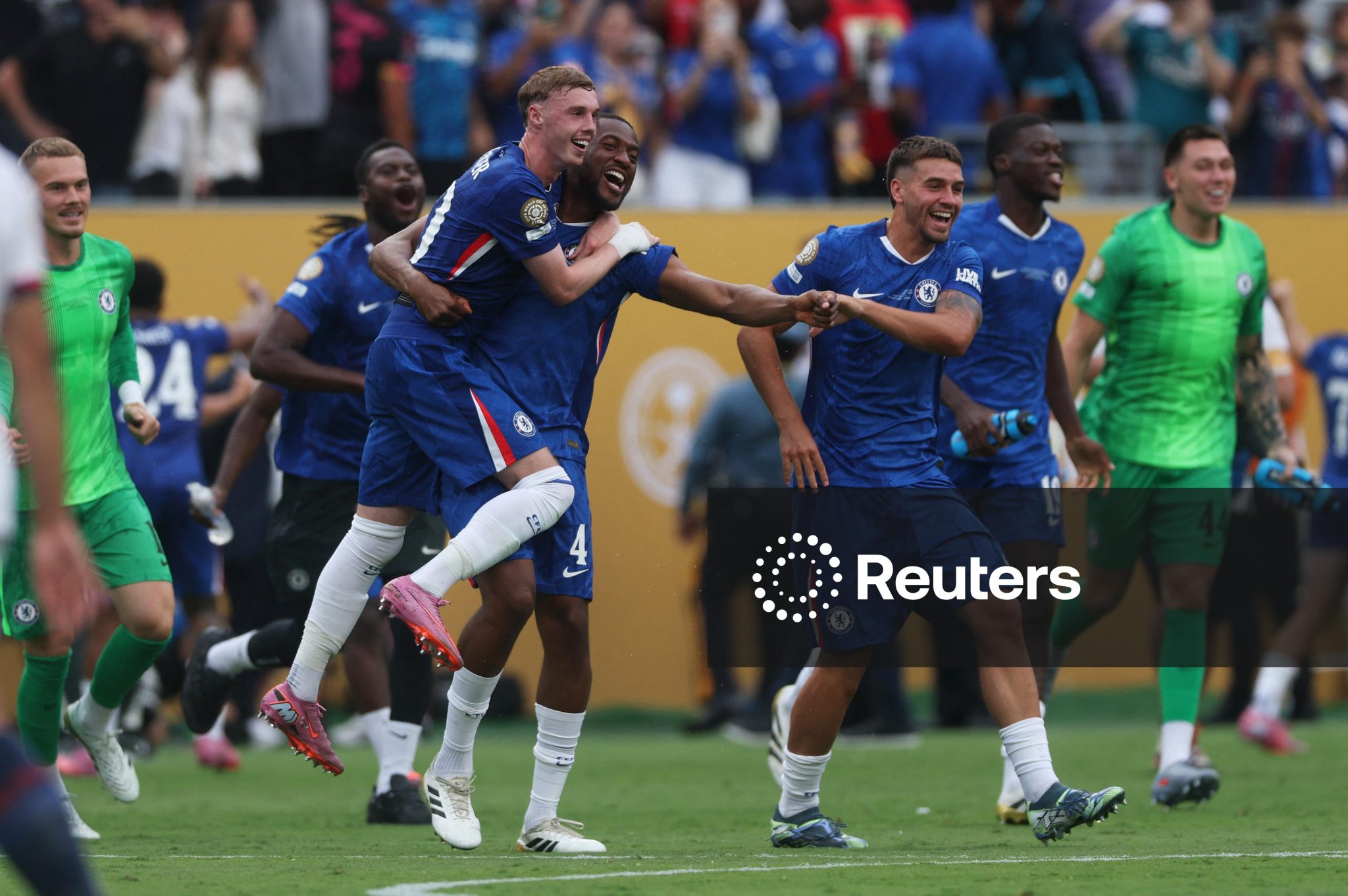 Soccer-Palmer double fires Chelsea past PSG to Club World Cup glory ...