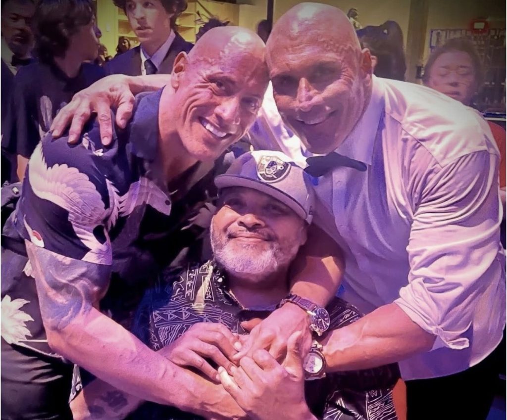 Dwayne “The Rock” Johnson pays emotional tribute to George “Fiji ...