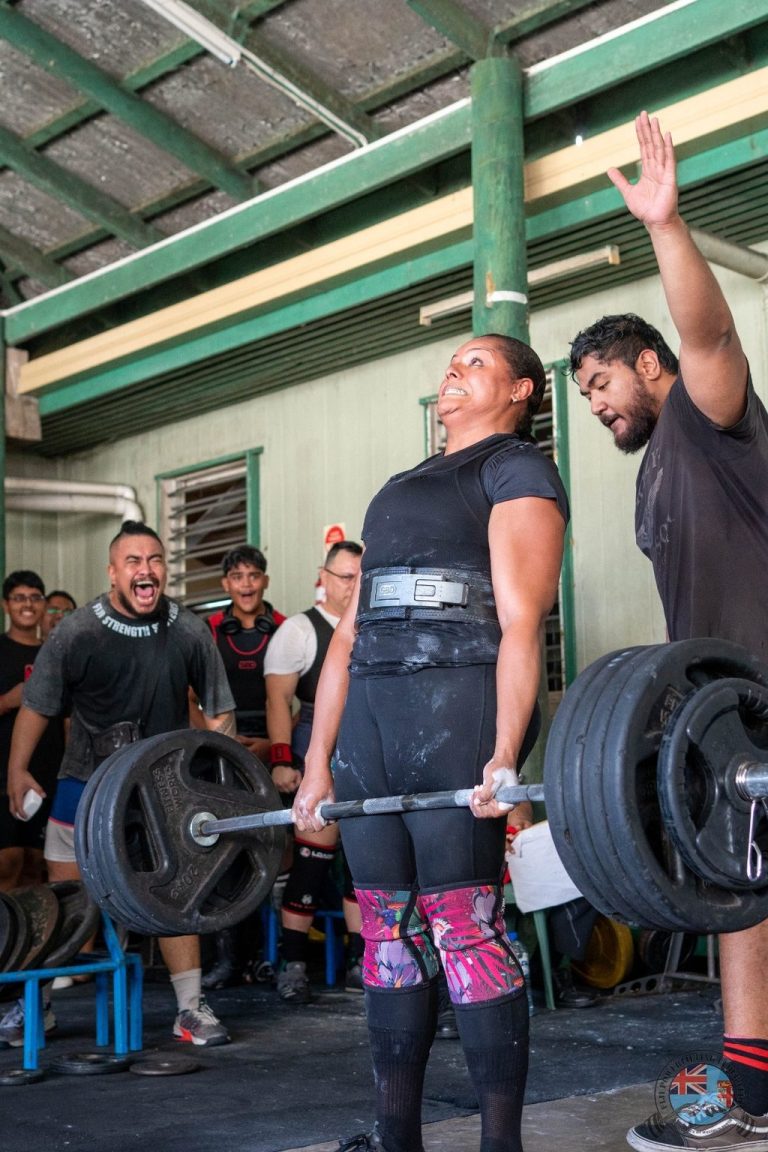 Record lift for mum of two - The Fiji Times