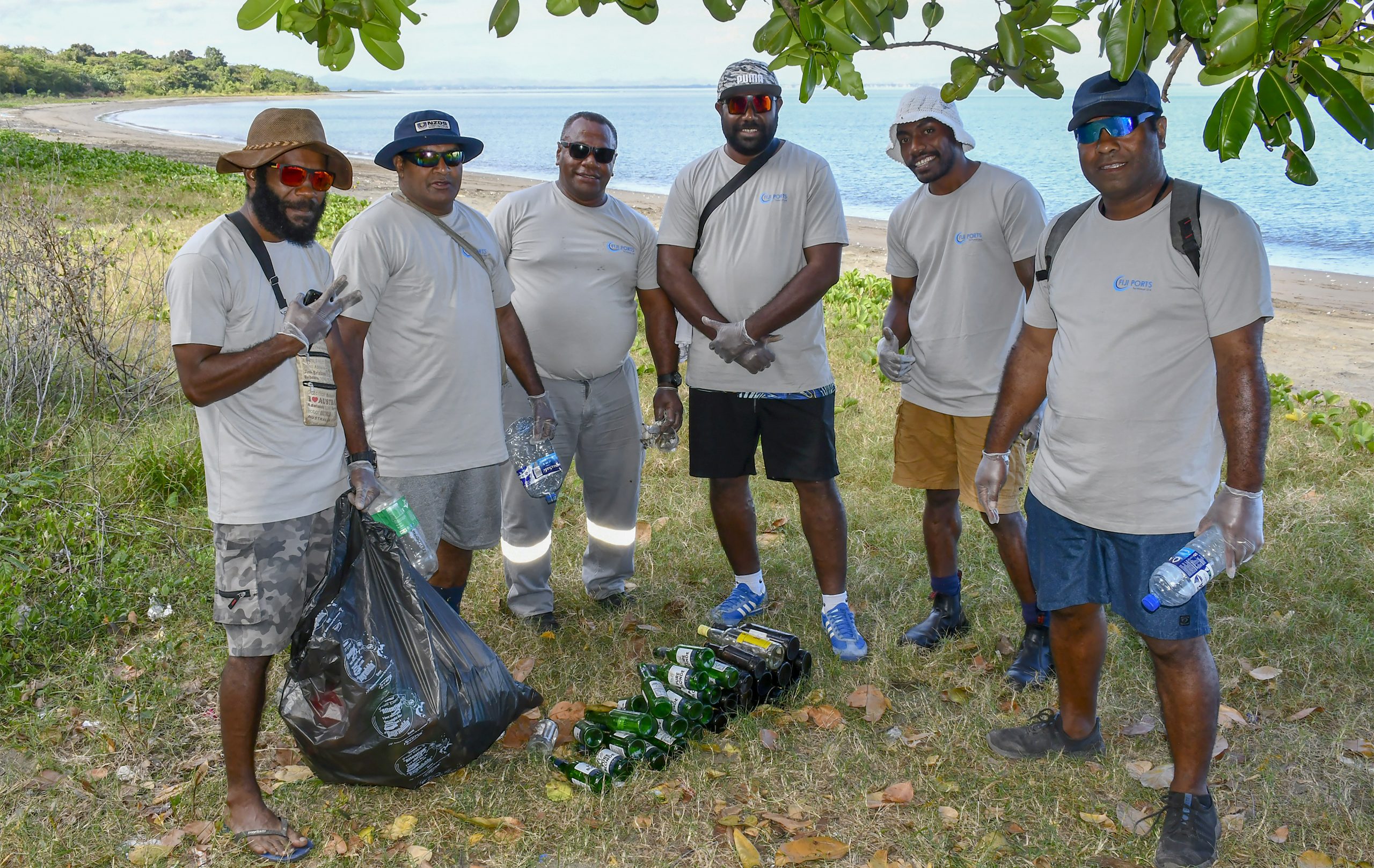 FPTL staff join coastal clean-up day - The Fiji Times