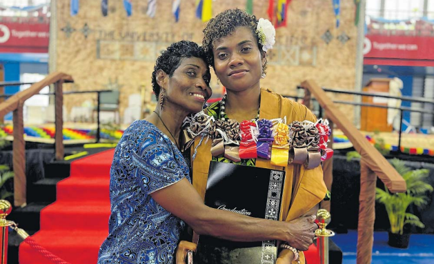 Rokoruve defies odds, becomes first in family to graduate - The Fiji Times
