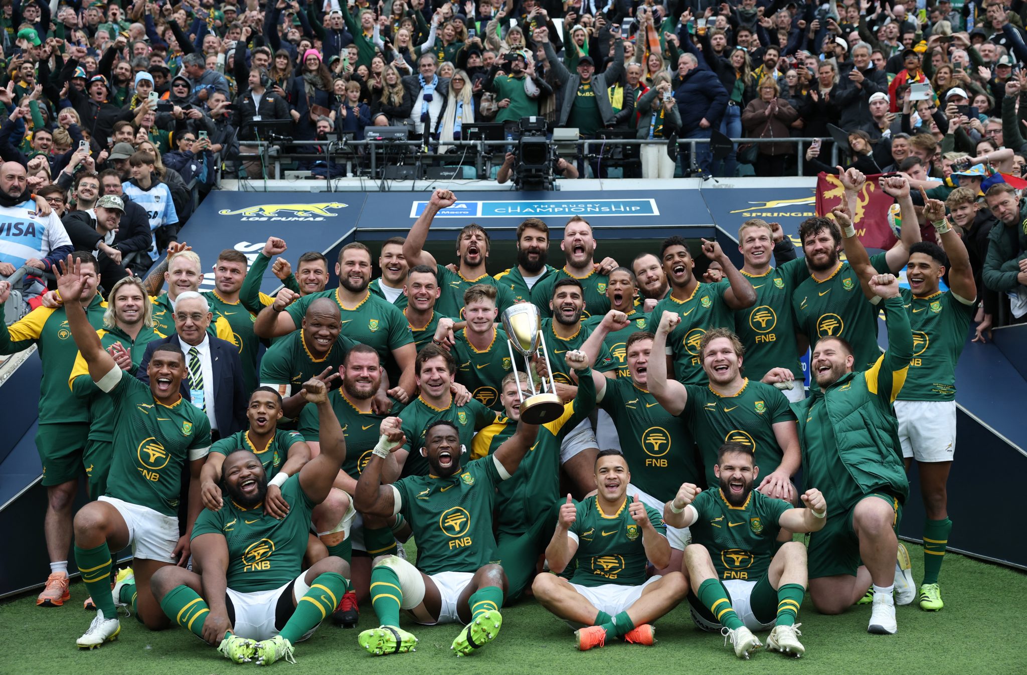 South Africa beat Argentina to retain Rugby Championship title - The ...
