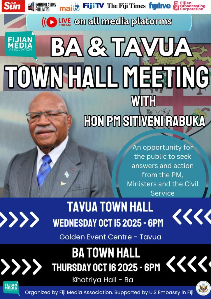 PM to face public - Rabuka attends Town Hall meeting in Tavua tonight ...