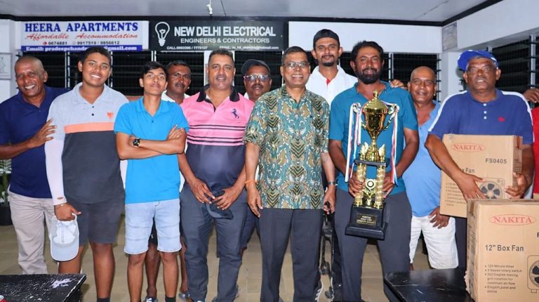 DPM Prasad commends golf tourney - The Fiji Times
