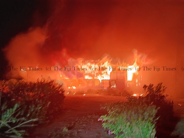 Early morning fire destroys home in Nakaile village - The Fiji Times